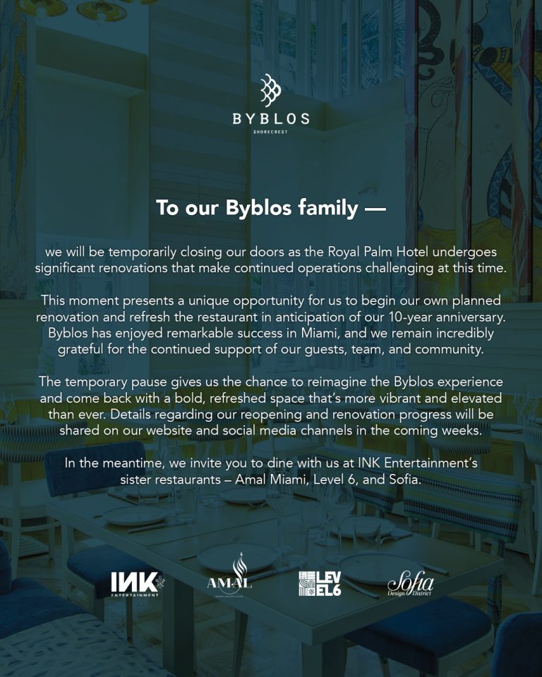 Byblos – Miami